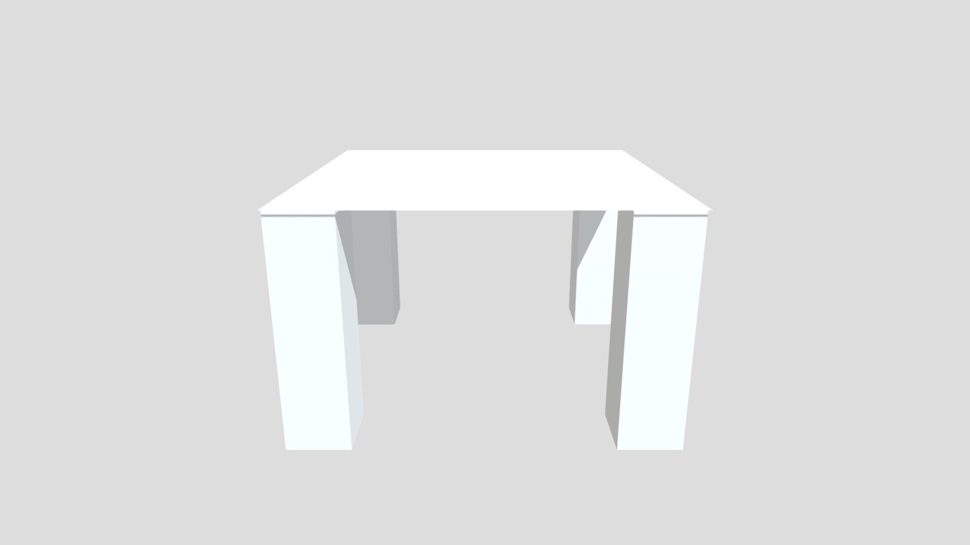 A simple table - Download Free 3D model by AdamPlayZRoblox12344 ...