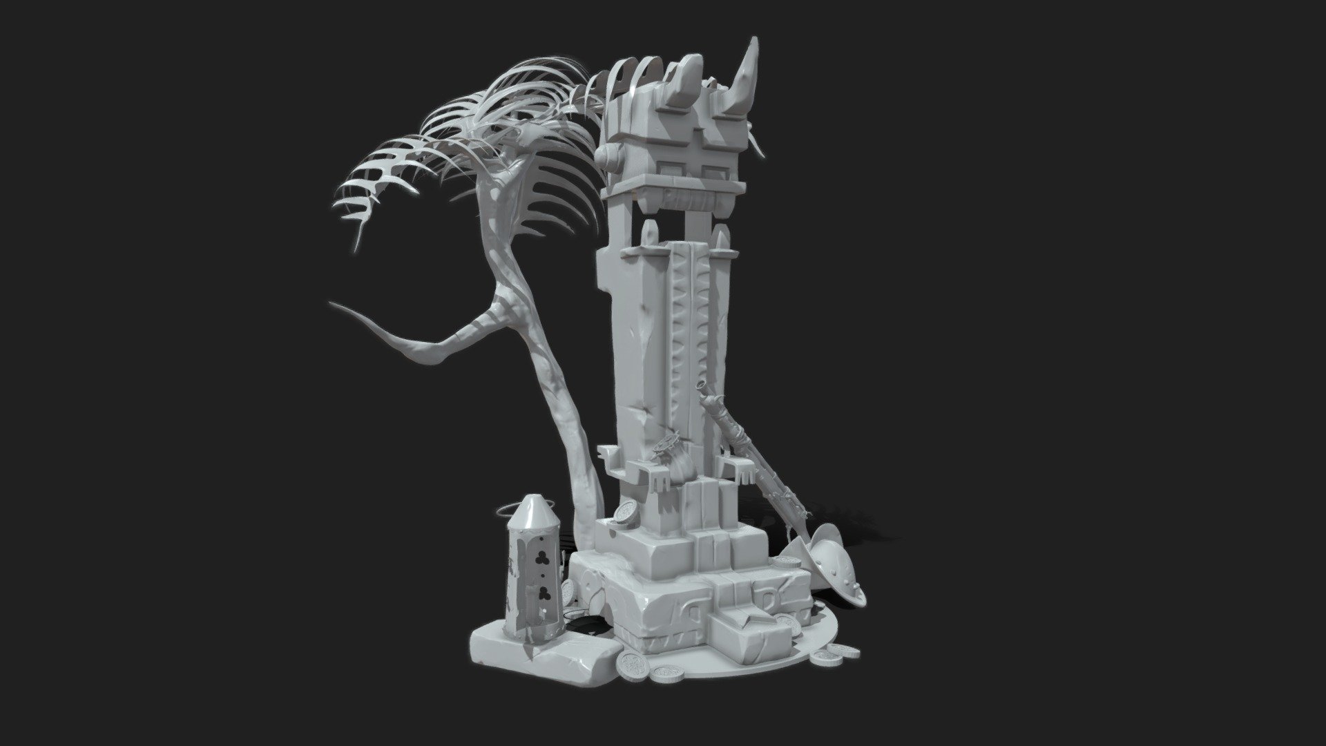 Slayer's Camp - 3D model by cer_e [61ad942] - Sketchfab