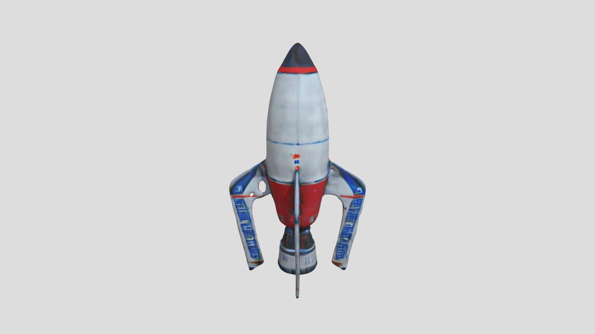Toy Rocket (free standard) - Download Free 3D model by Marceli [61adb89 ...