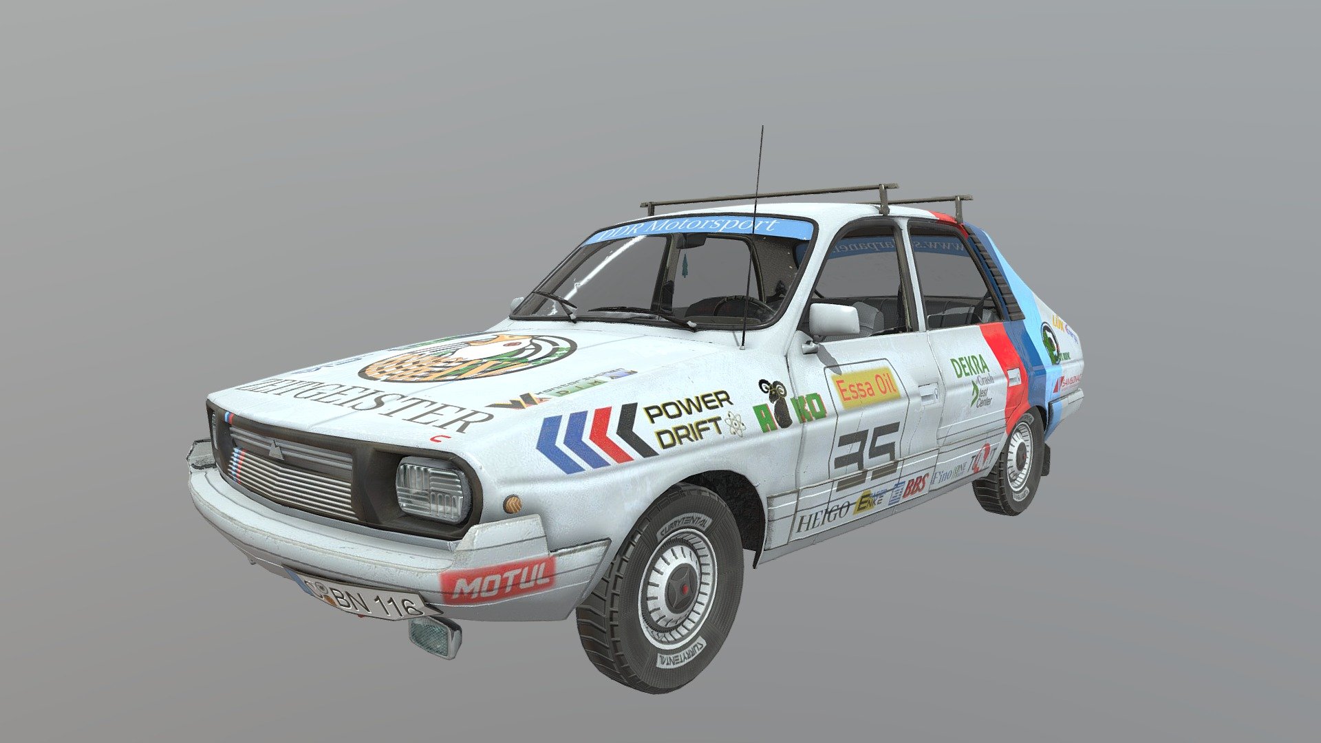 Dacia Racer from PUBG - Download Free 3D model by Ana Vien (@zuciwien ...