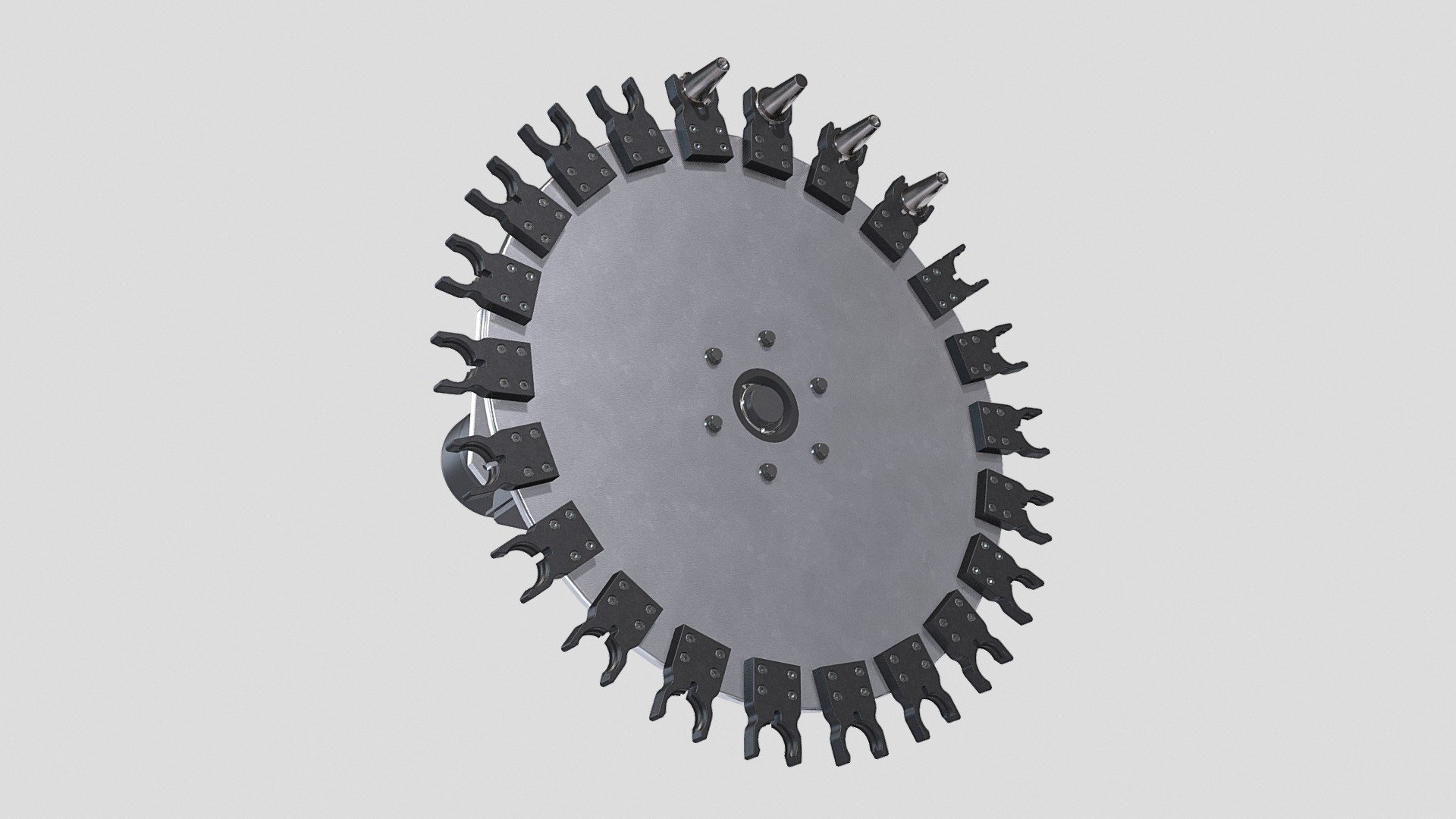 34 Large Capacity Tool Magazine - 3D model by illunex [61af0df] - Sketchfab