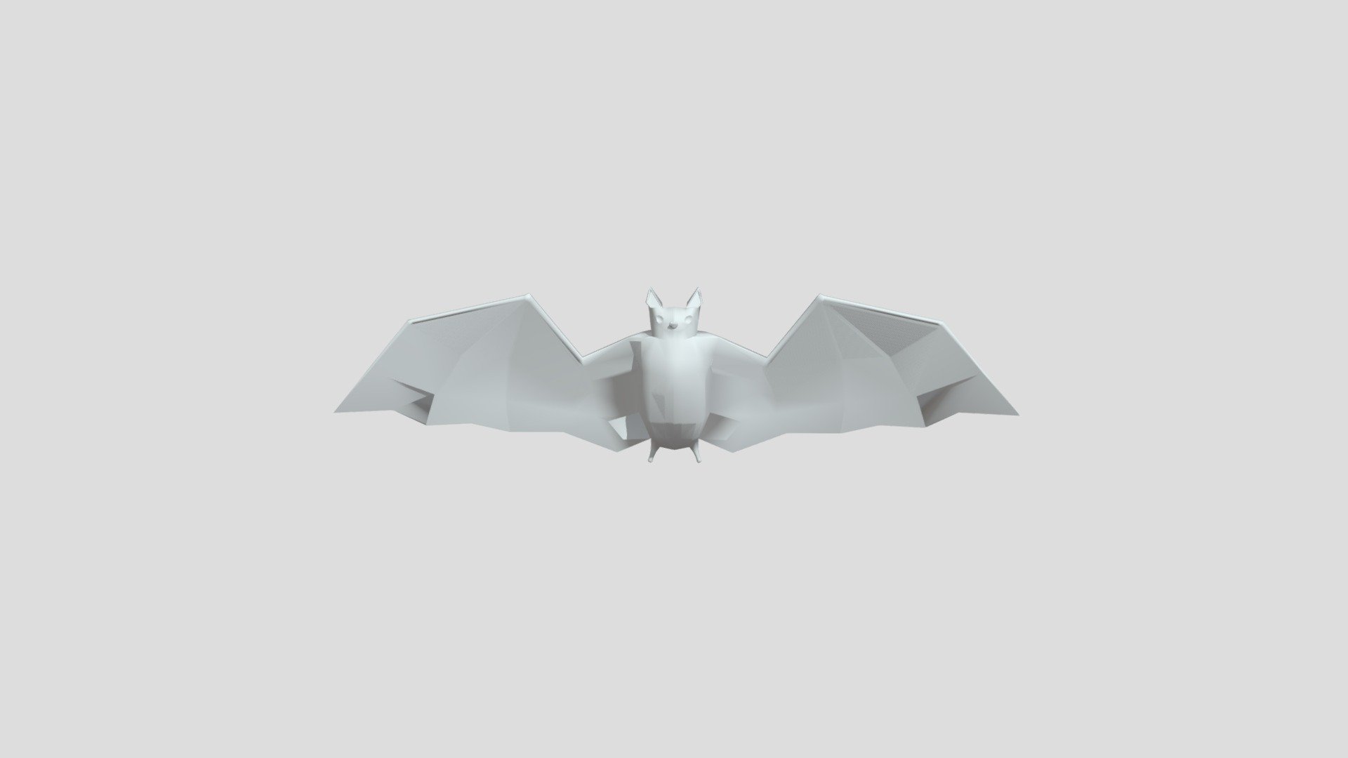 Bat - Download Free 3D model by karob [61afef3] - Sketchfab