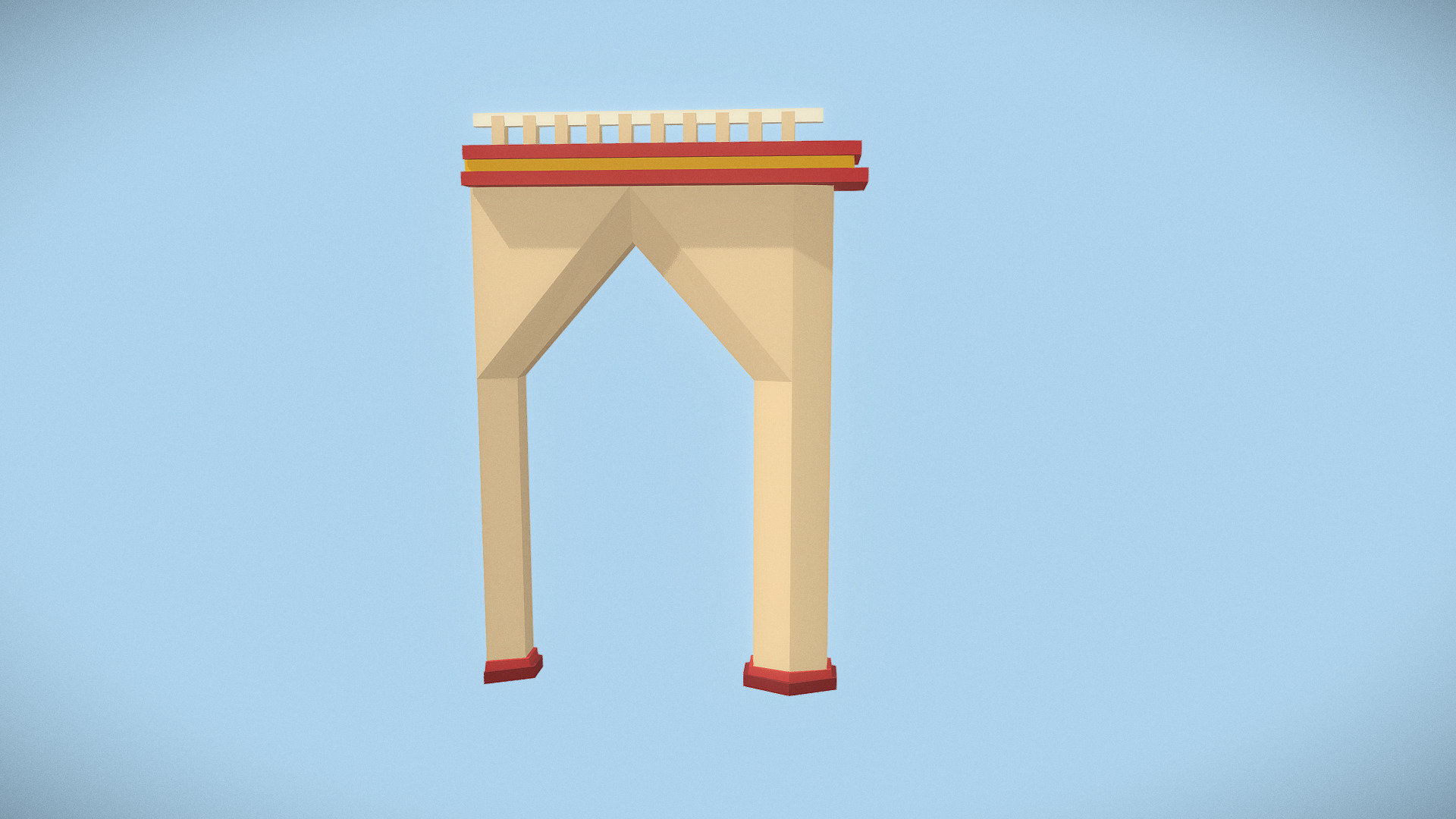 Arch Side 1 - Medieval Fantasy Challenge - Download Free 3D model by ...