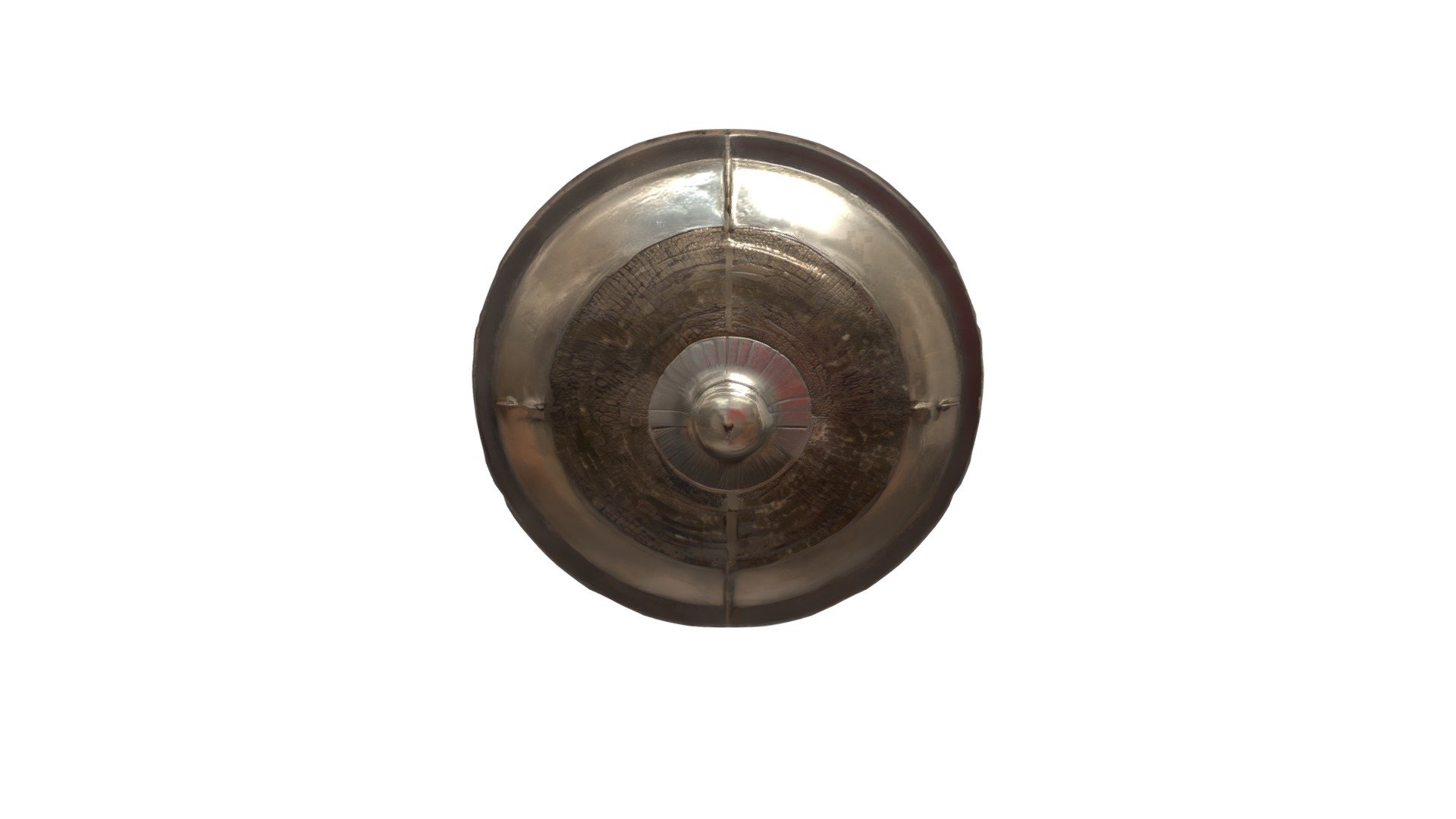 Decorative shield with concentric patterns - 3D model by Christian ...