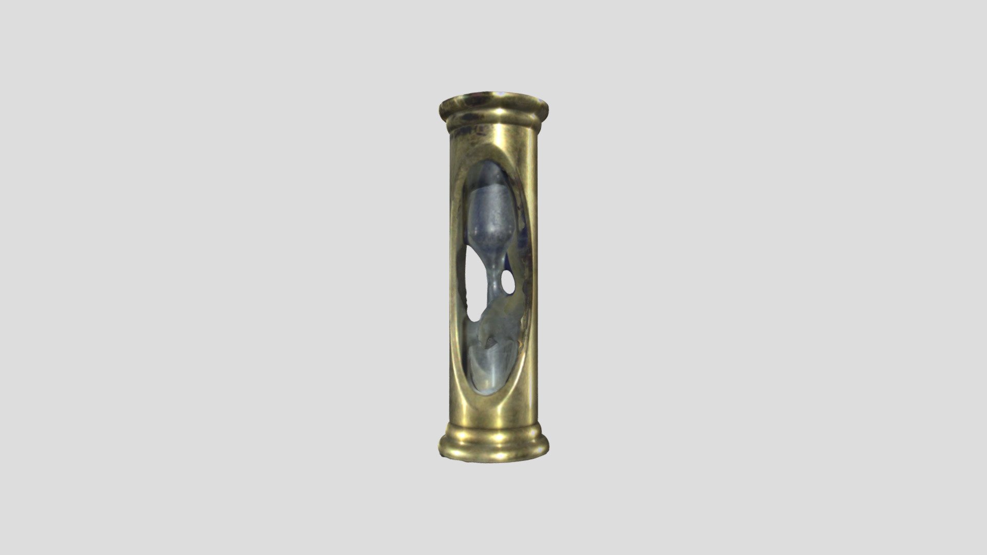 Brass Sand Timer - 3D model by Aberdeen City Libraries ...