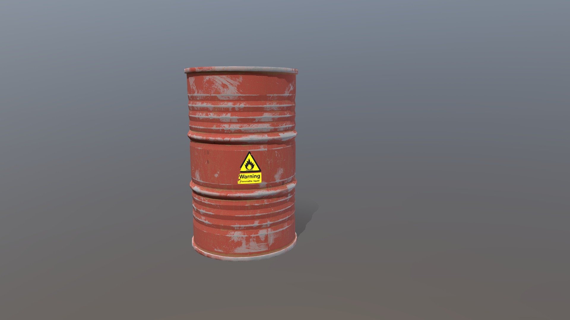Explosive Barrel - Download Free 3D model by Ellis Fossett ...