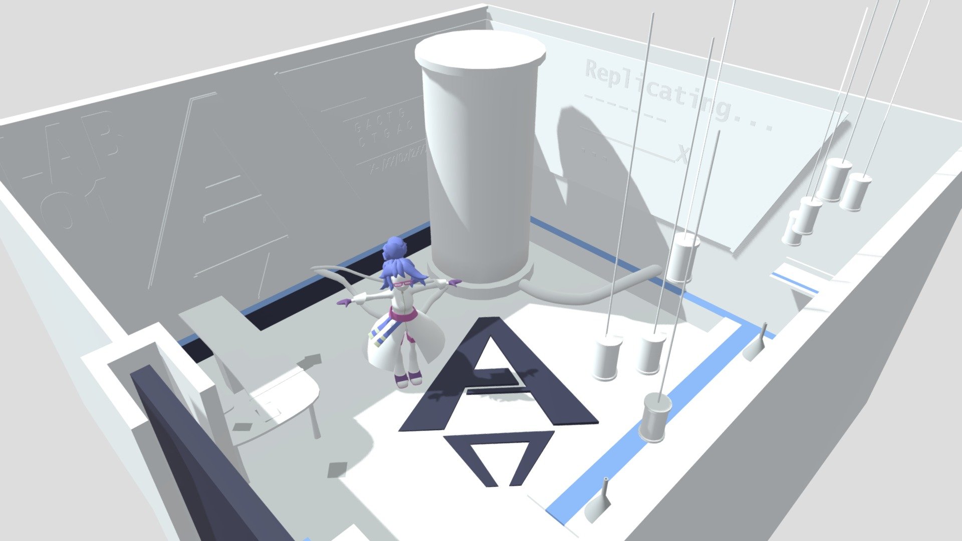 environment - 3D model by Jennifer O'Connell (@JennArtFer) [61b1c4b ...