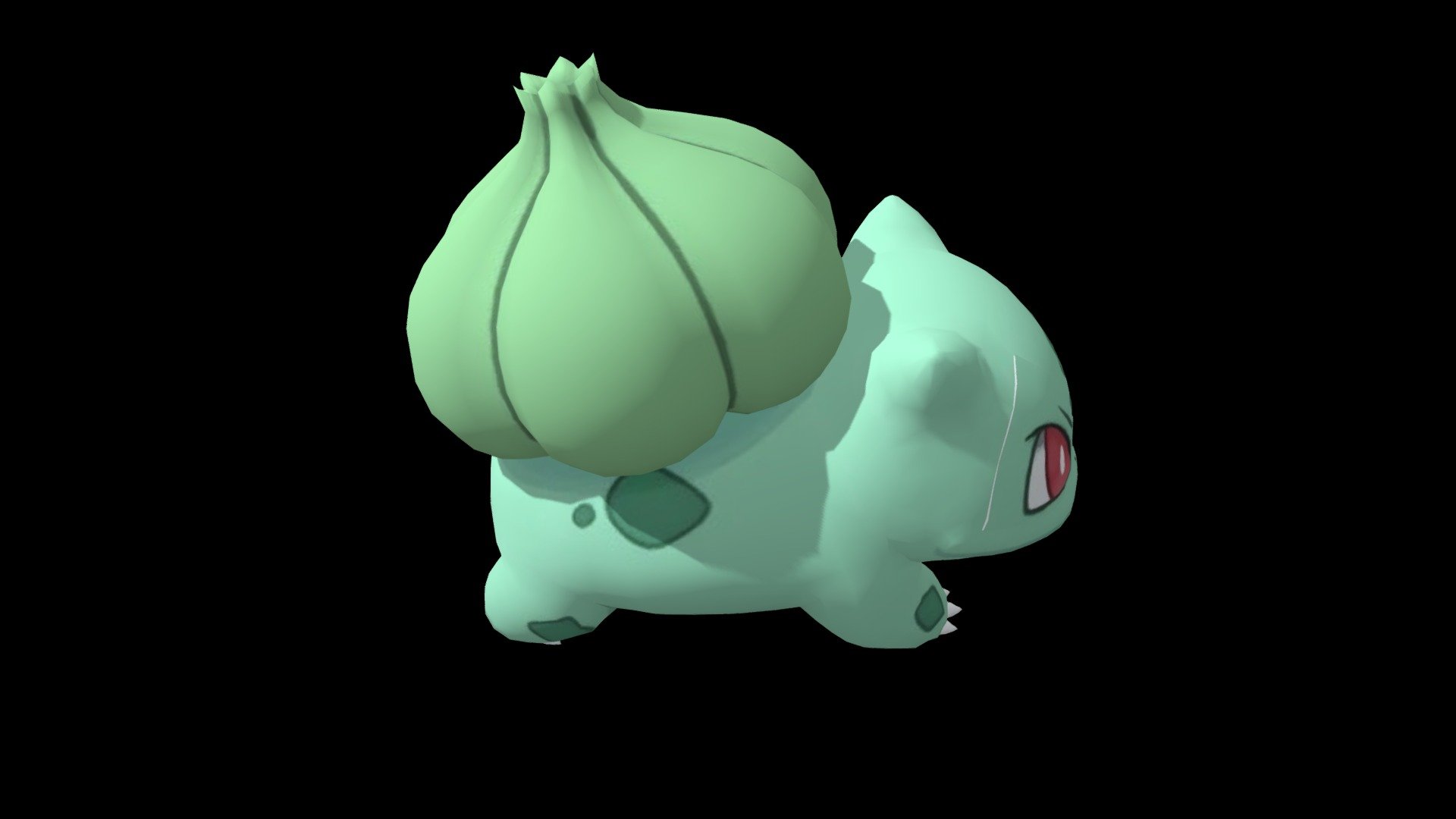 Bulbasaur90 - Download Free 3D model by jefflia [61b319d] - Sketchfab