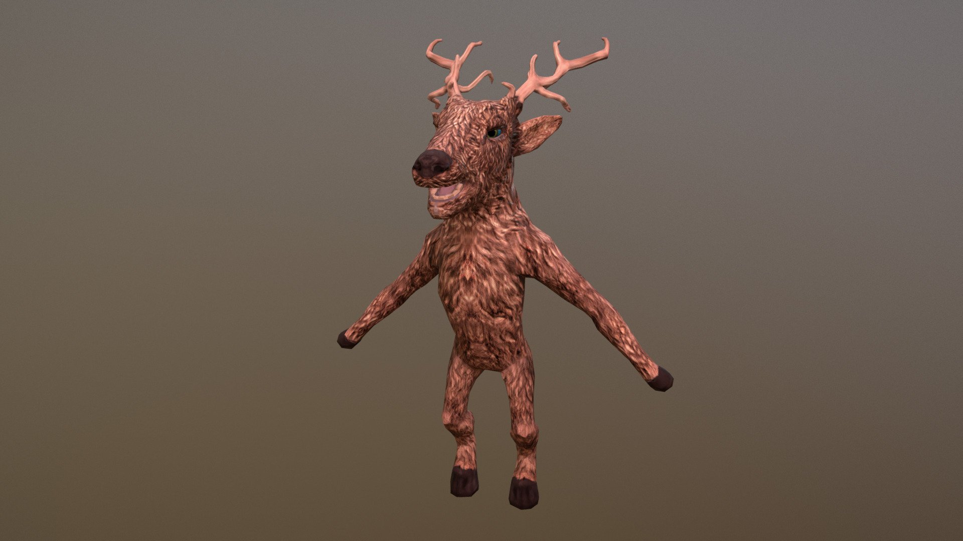 Elk_Humanoid - 3D model by Pimmik (@iluamb) [61b3267] - Sketchfab