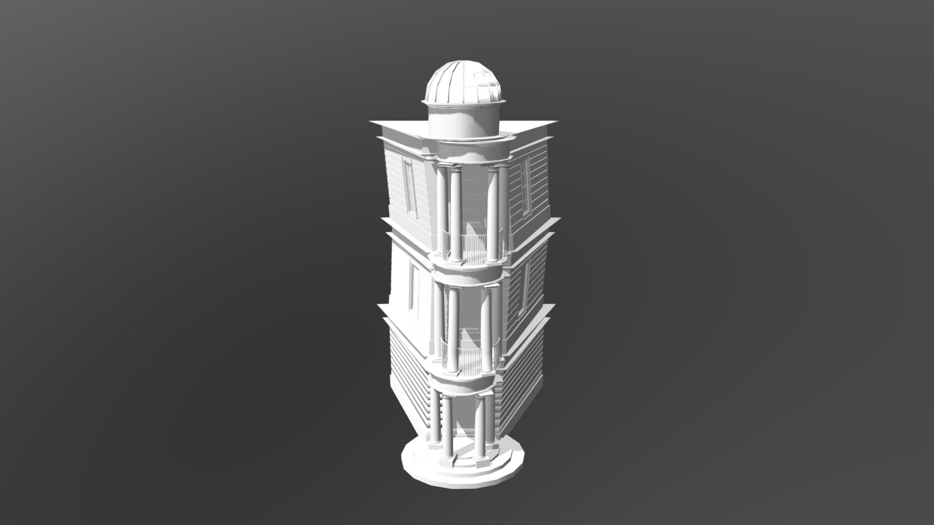 Gringotts Bank - 3D model by anthony.De Sousa (@anthony.desousa ...