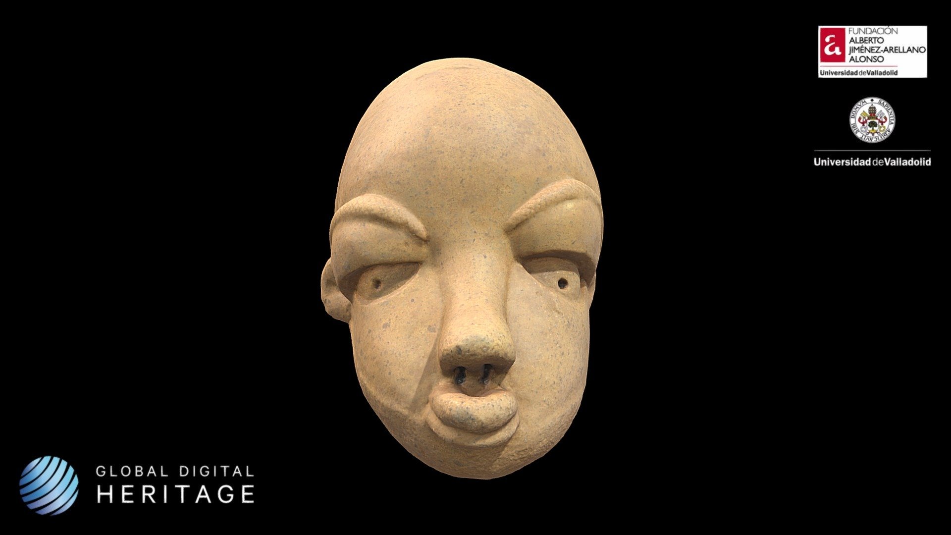 Human Terracotta Head - Download Free 3D model by Global Digital ...