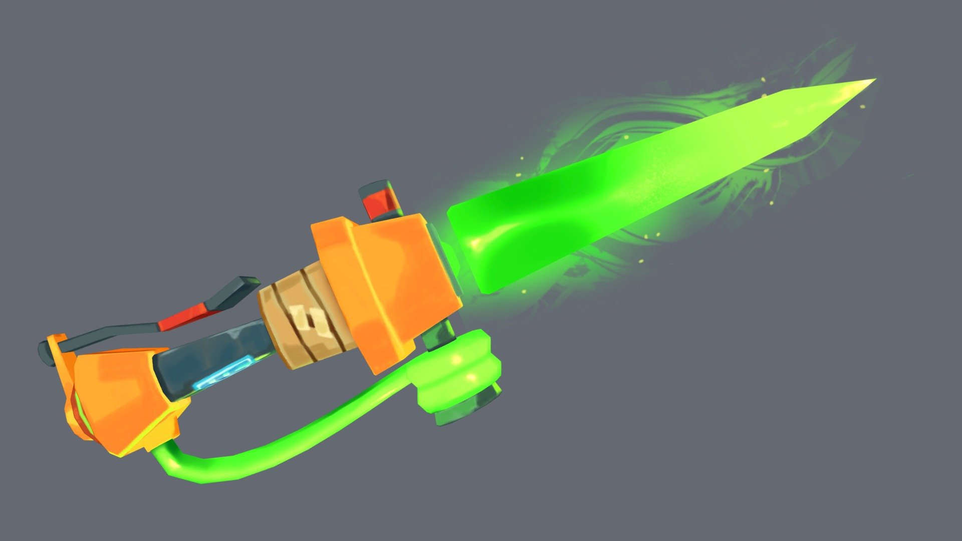 Hand Painted Civilized Dagger - Download Free 3D model by Jason Rumpff ...