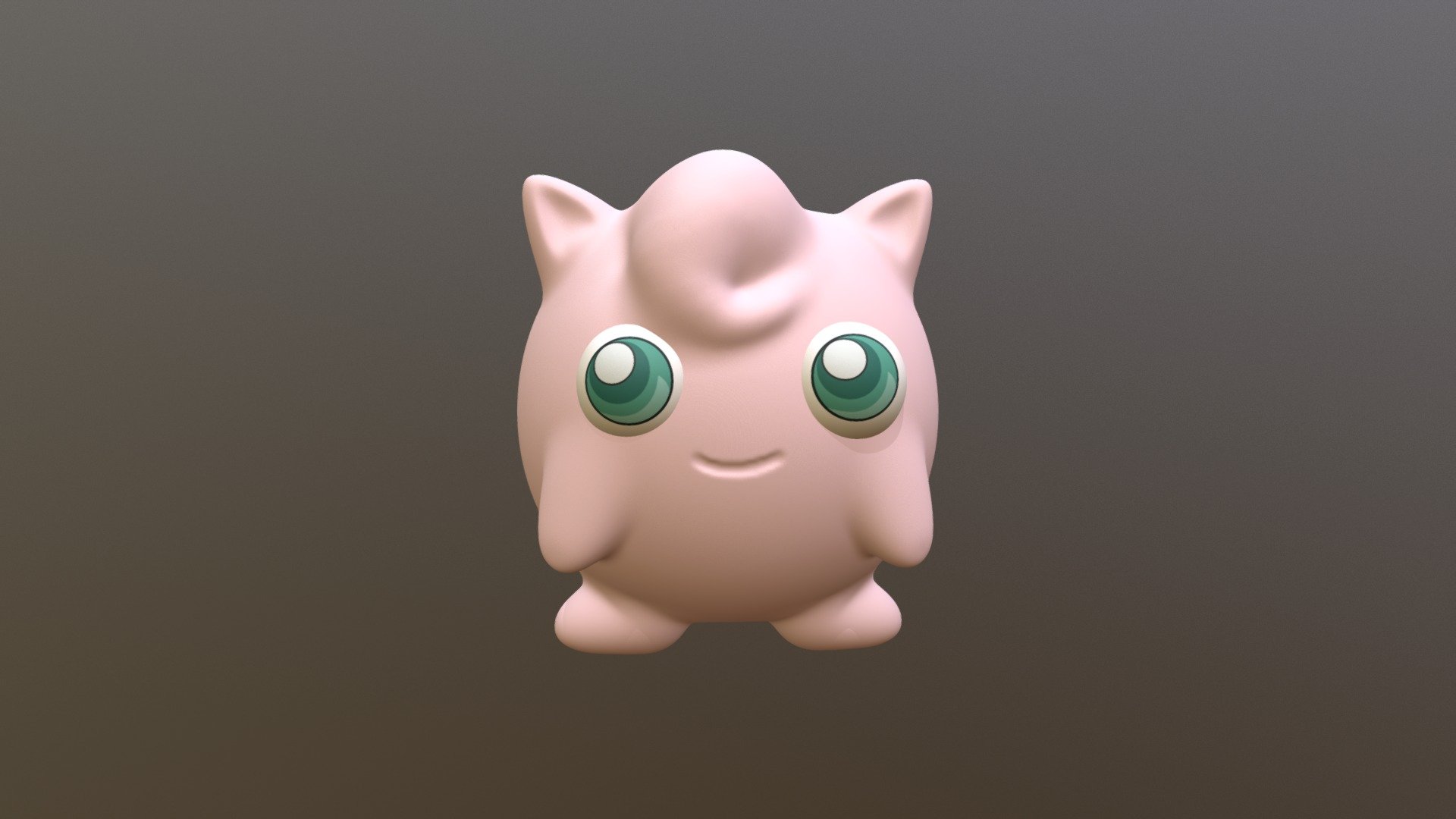 Jigglypuff - 3D model by Thizi [61b6b63] - Sketchfab