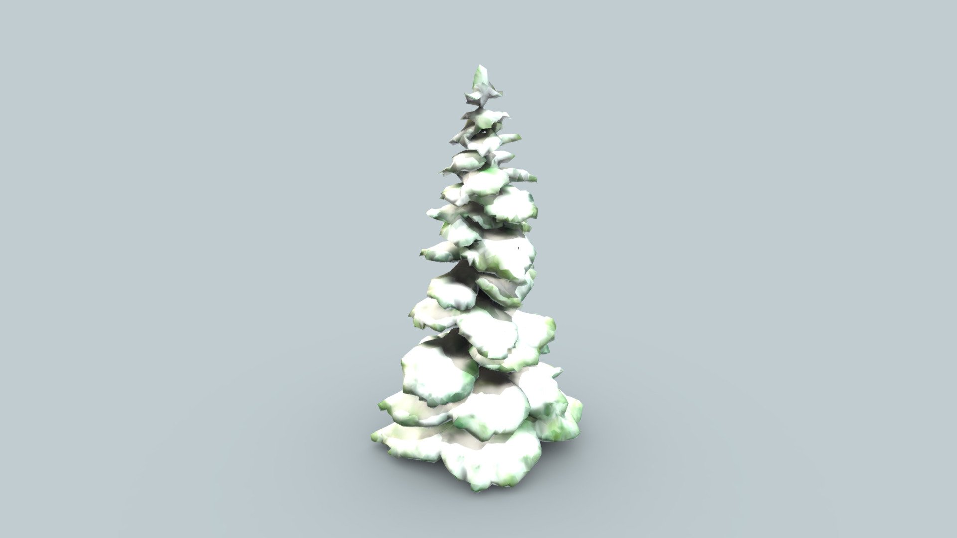 Low Poly Snowy Pine Tree - Buy Royalty Free 3D model by 3dia [61b73f5 ...