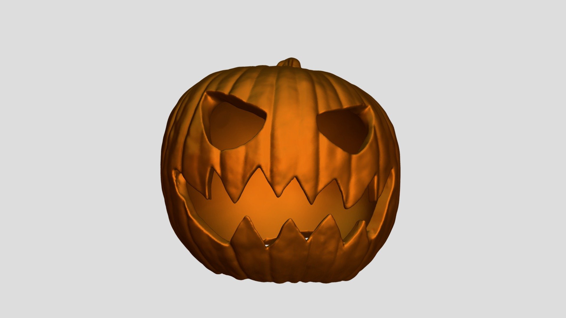 Digitally Hollowed Carved Pumpkin (VCU_3D_6629) - Download Free 3D ...