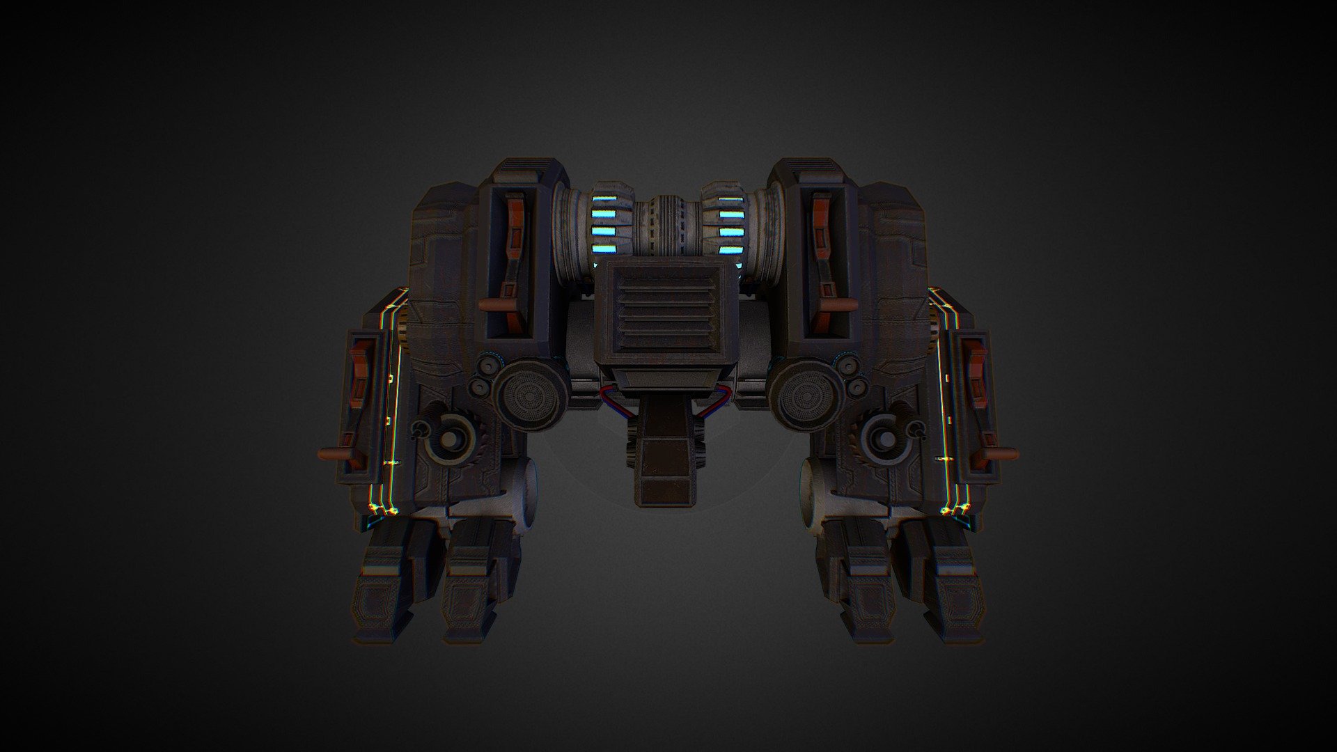 Mech - 3D model by vmihaylov [61b77c9] - Sketchfab