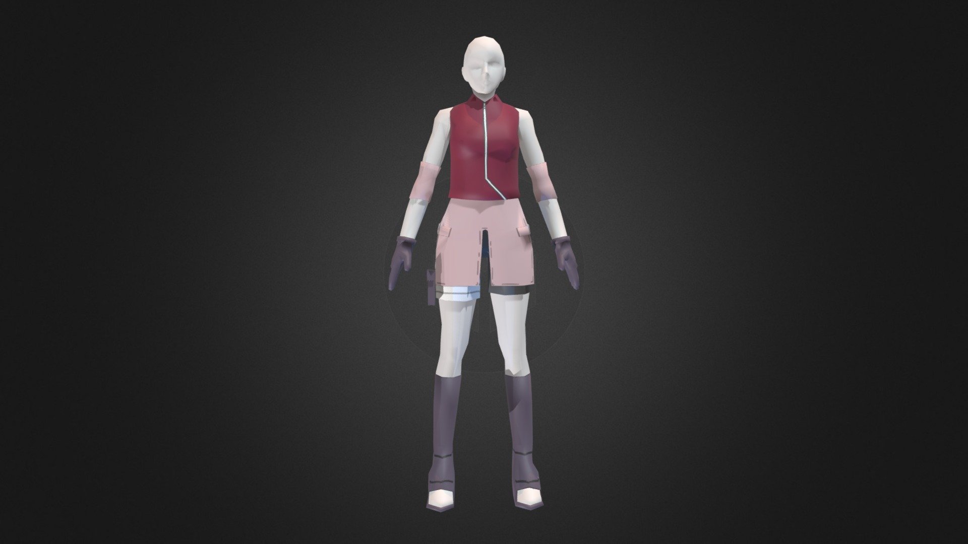 Clothing (Sakura - Naruto Shippuden) - 3D model by Stigia Studio ...