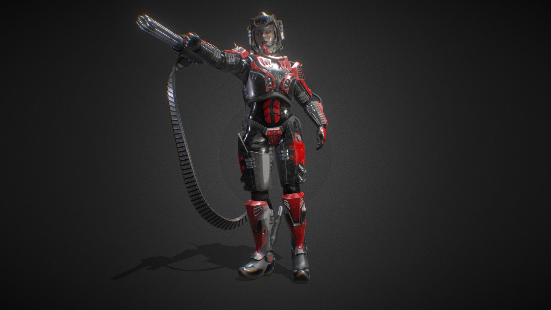 Hammerhead Environmental Armor - 3D model by Anton Perfilev ...