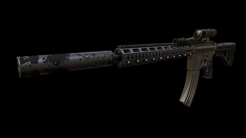 Realistic and Stylised Guns - A 3D model collection by Bl4ckGh0st ...