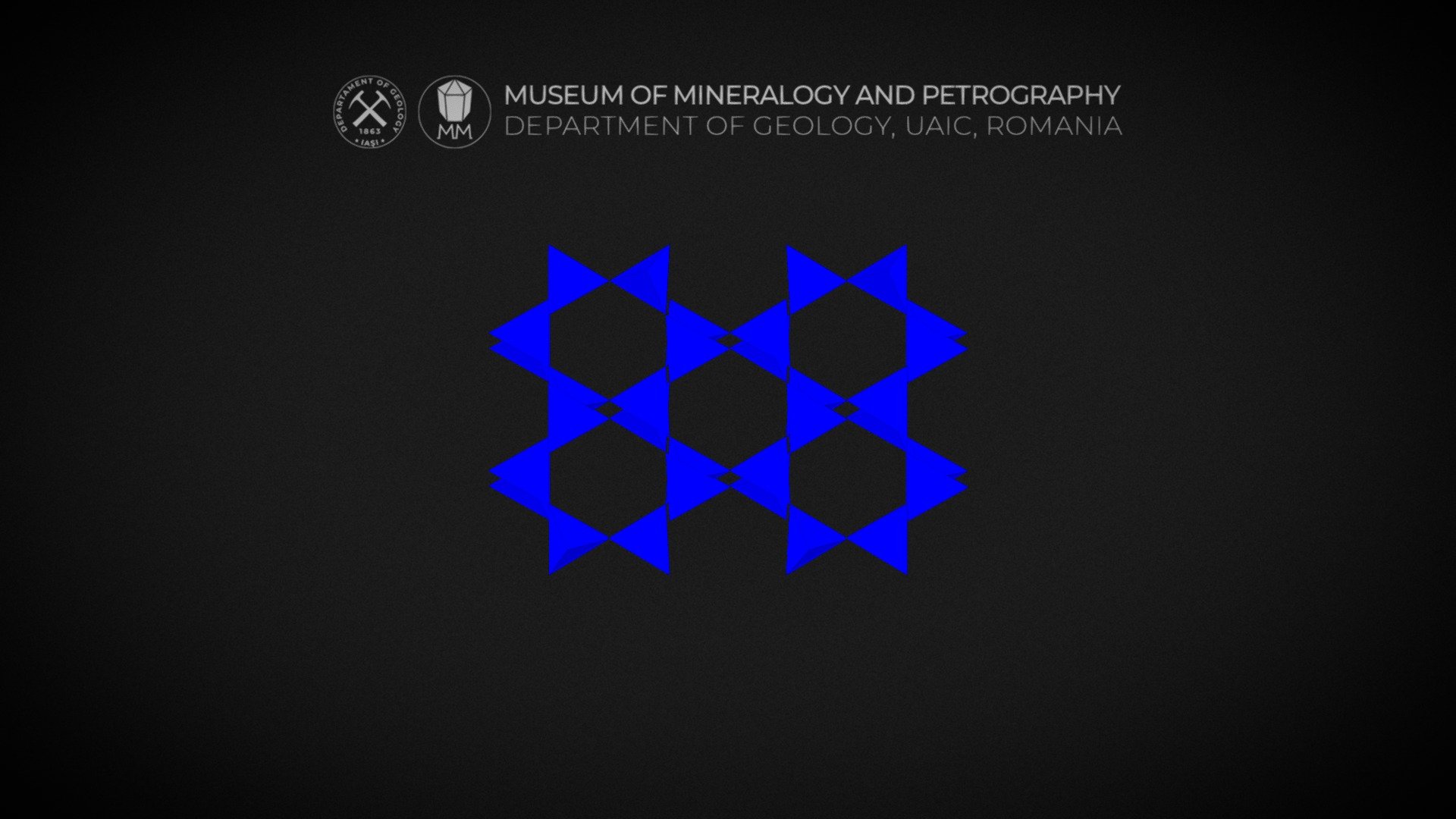 Crystal structure of high-Tridymite {222} - 3D model by Museum of ...
