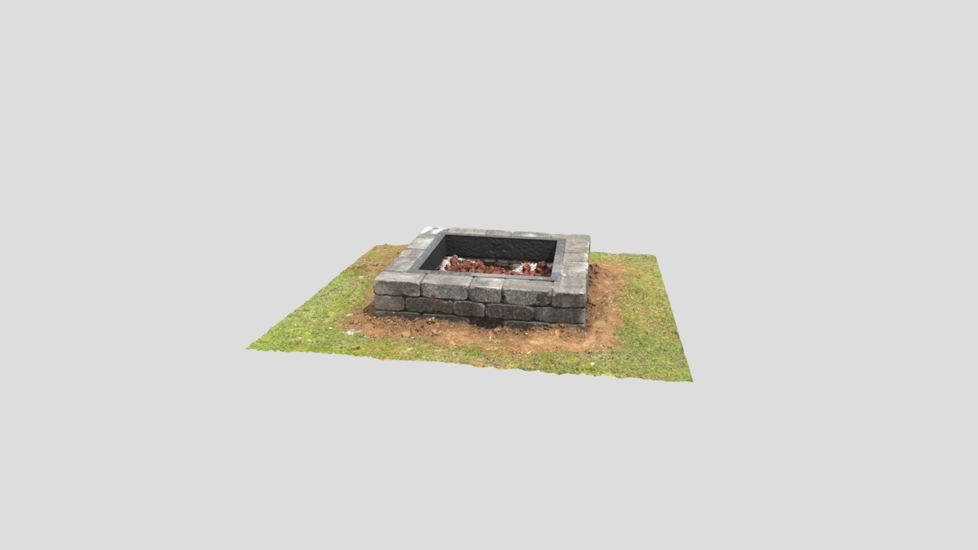 Fire Pit - 3D model by megandanphotography [61bf220] - Sketchfab