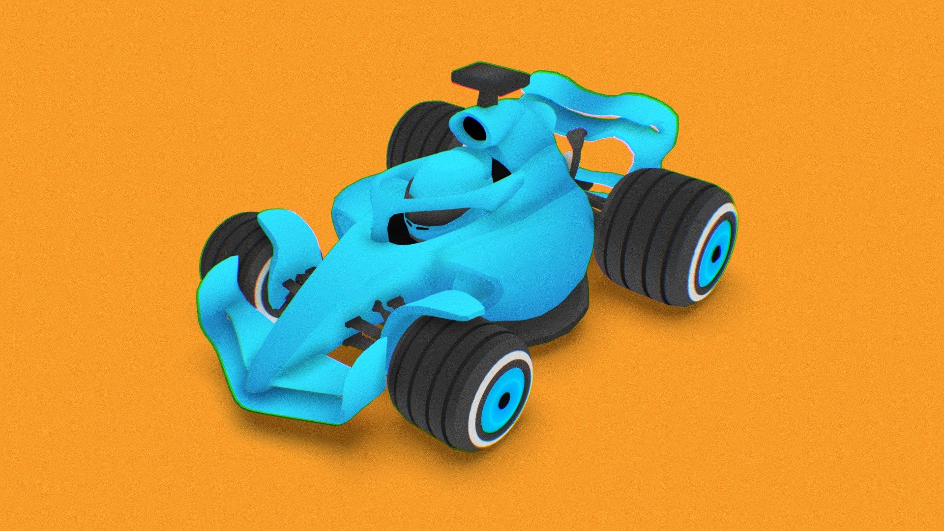 Cartoon Formula 1 Car - Buy Royalty Free 3D model by Kenji Marcio ...