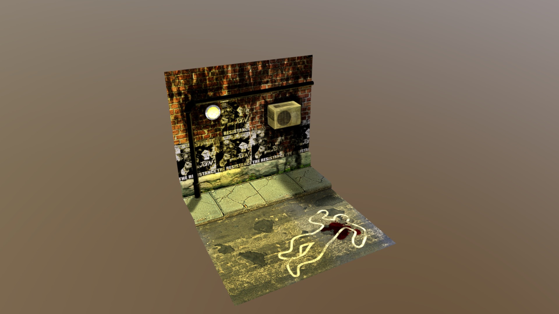 Alley - 3D model by bsmith360 [61c1532] - Sketchfab
