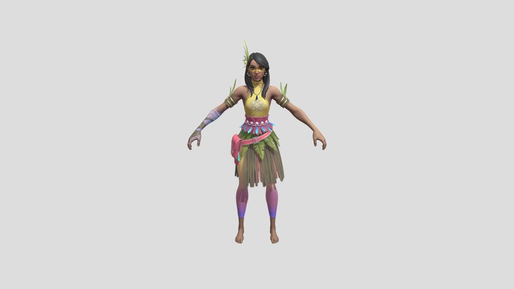 mid poly dl - 19 to 40K tris - humanoid characters - A 3D model ...