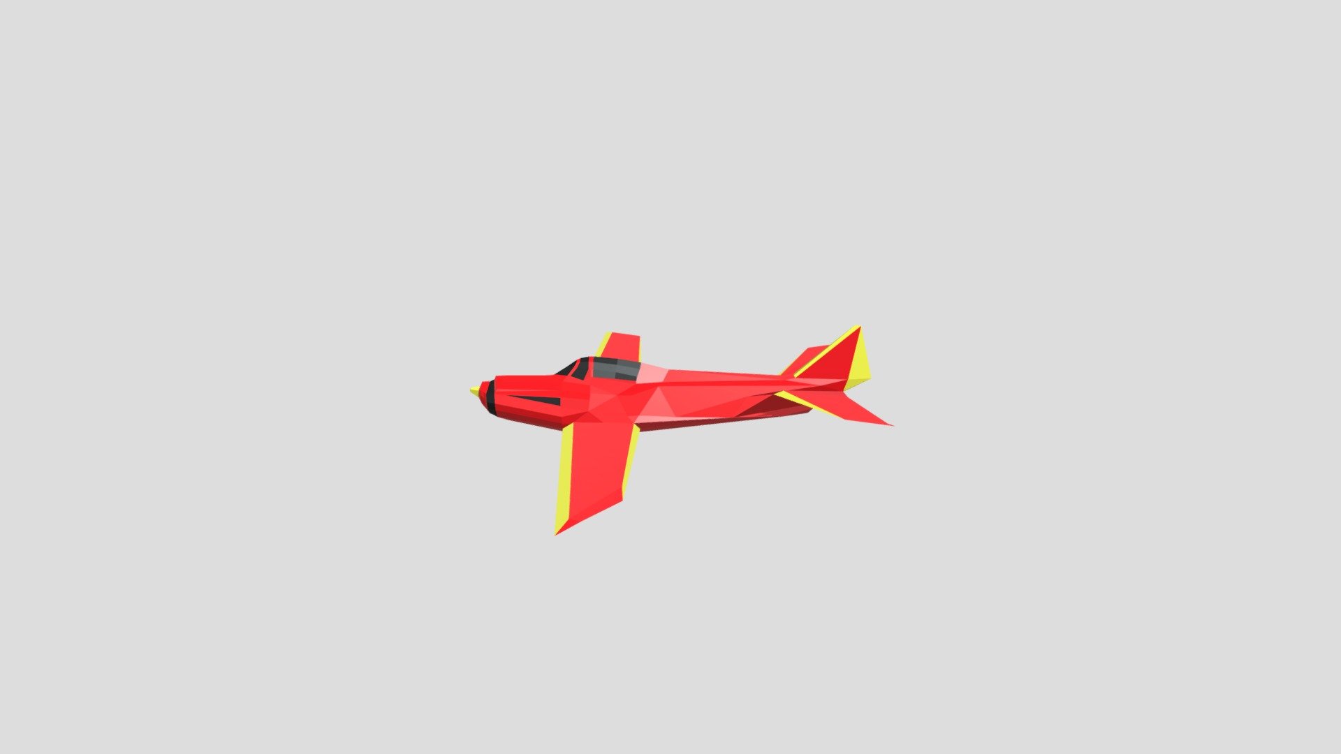Low poly RC Plane - Download Free 3D model by JCastle (@Thattcher ...