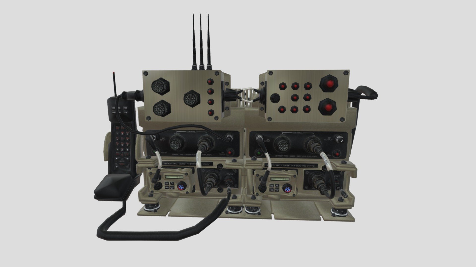 Military Radio - Download Free 3D model by StudioUp (@benadihamza2 ...