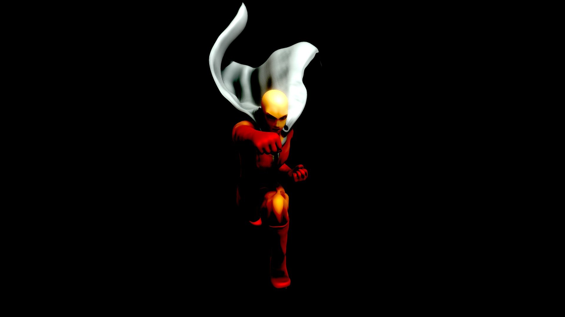 one punch man saitama maji punch figure - 3D model by kimheesung400 ...
