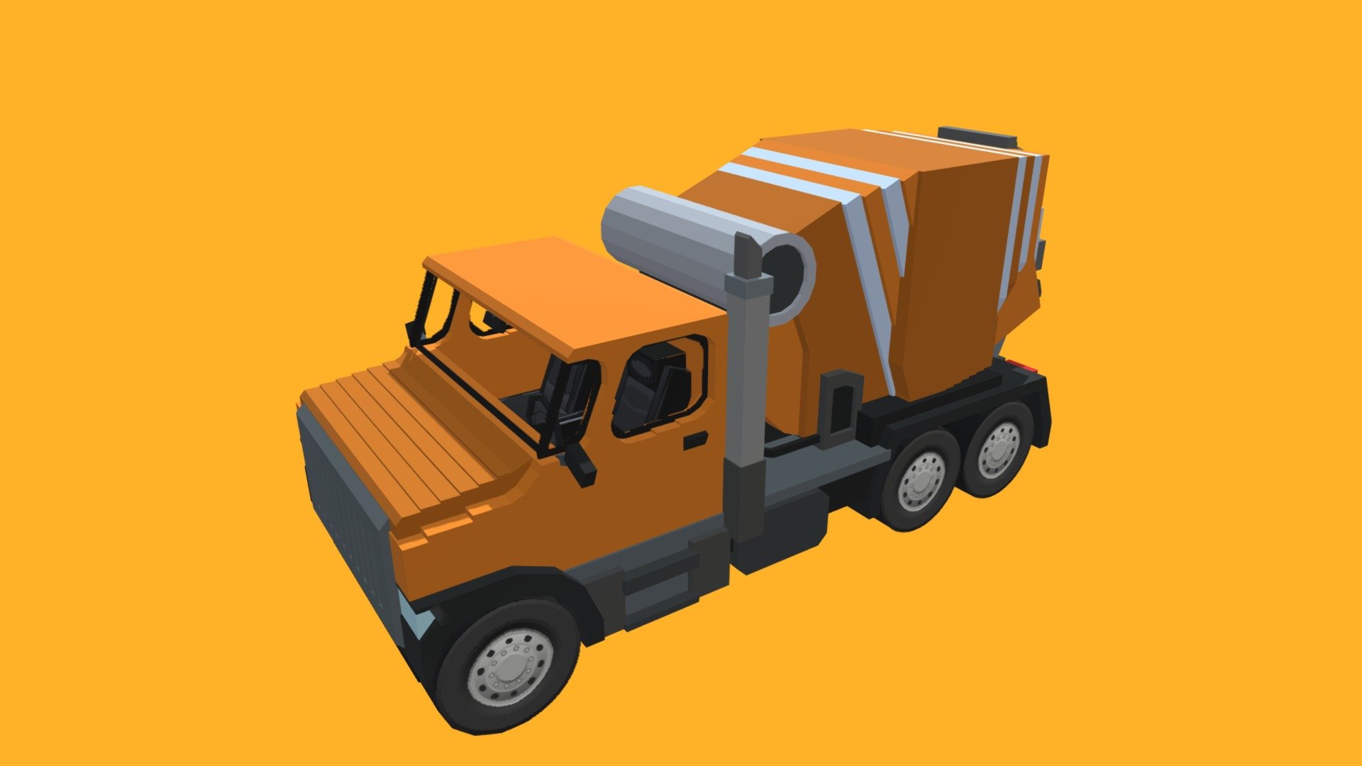 PixelMine | Concrete Mixer - 3D model by PixelMine [61c4e8d] - Sketchfab
