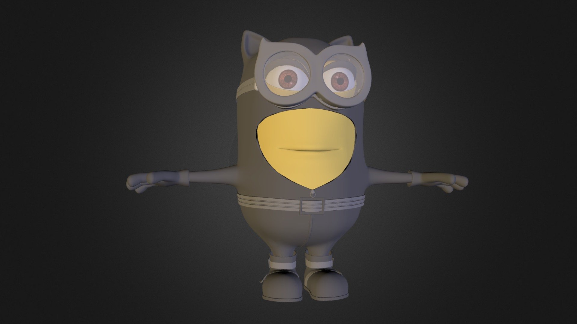 cat minion - 3D model by Djoe [61c69e0] - Sketchfab