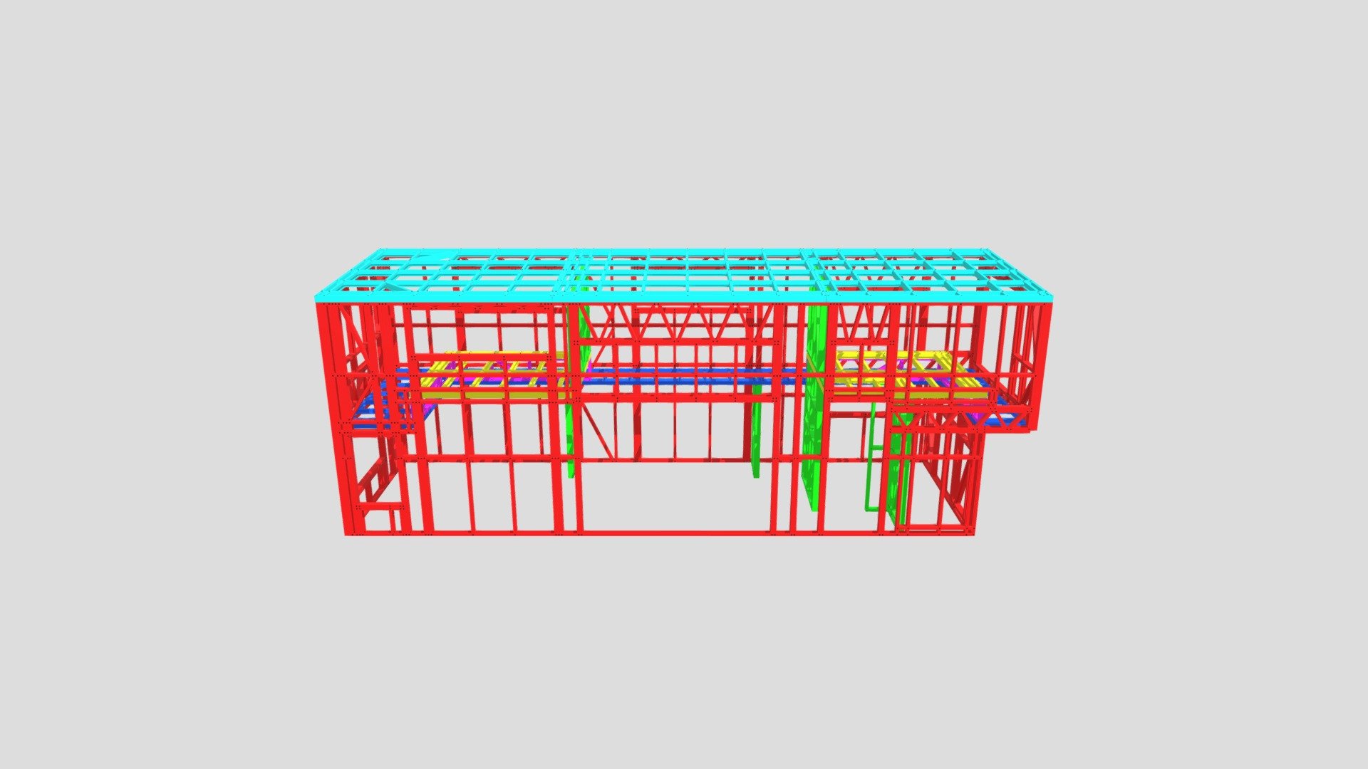 Shaye's Tiny Home: Baseline Sophie - Download Free 3D model by Steel Frame Solutions Limited ...