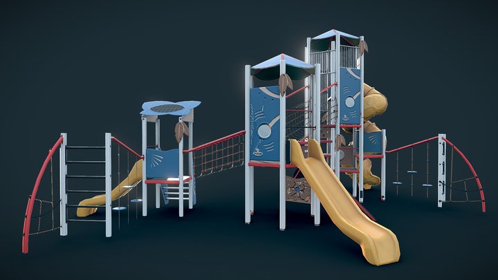 Slide 3D models - Sketchfab