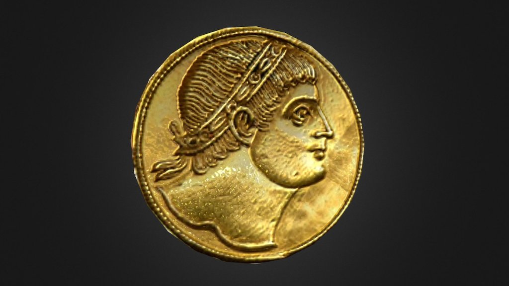 Constans Coin 2 - 3D model by pinotoon [61c766c] - Sketchfab