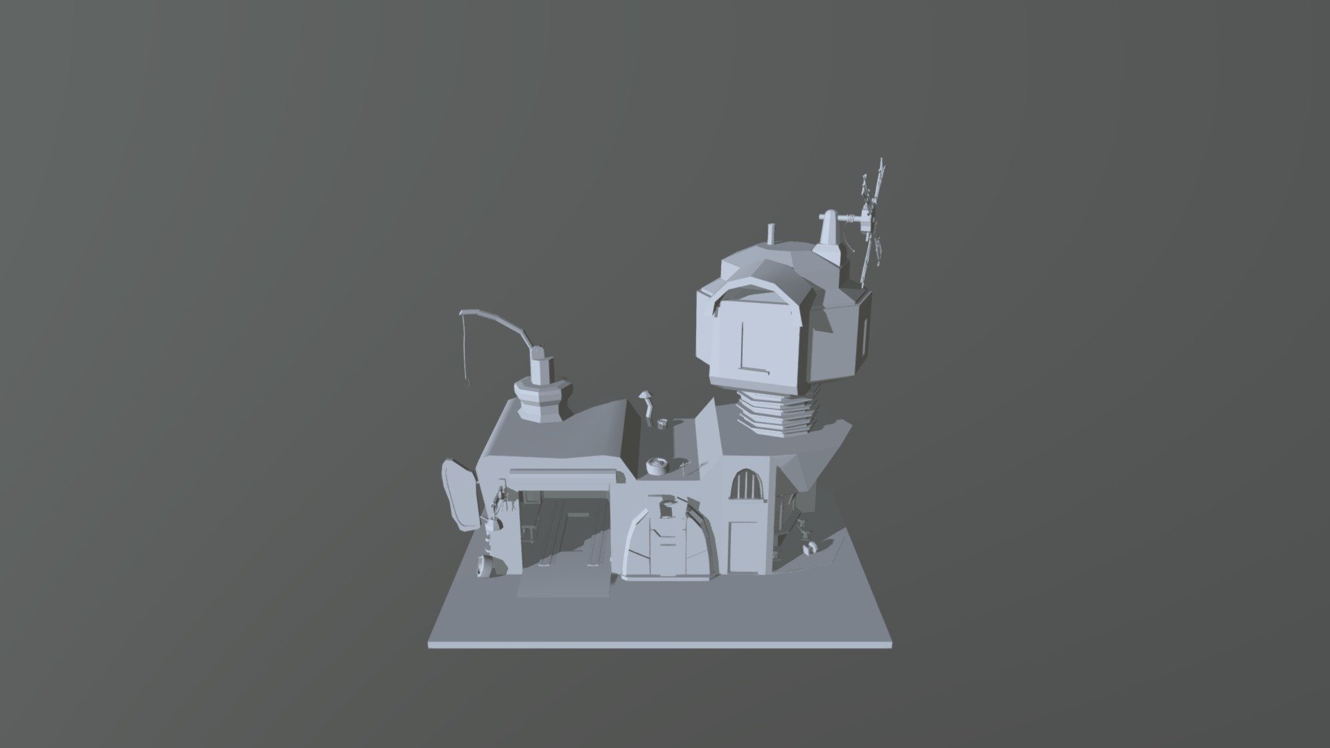 Garage draft - 3D model by h8stockwell [61c7d66] - Sketchfab