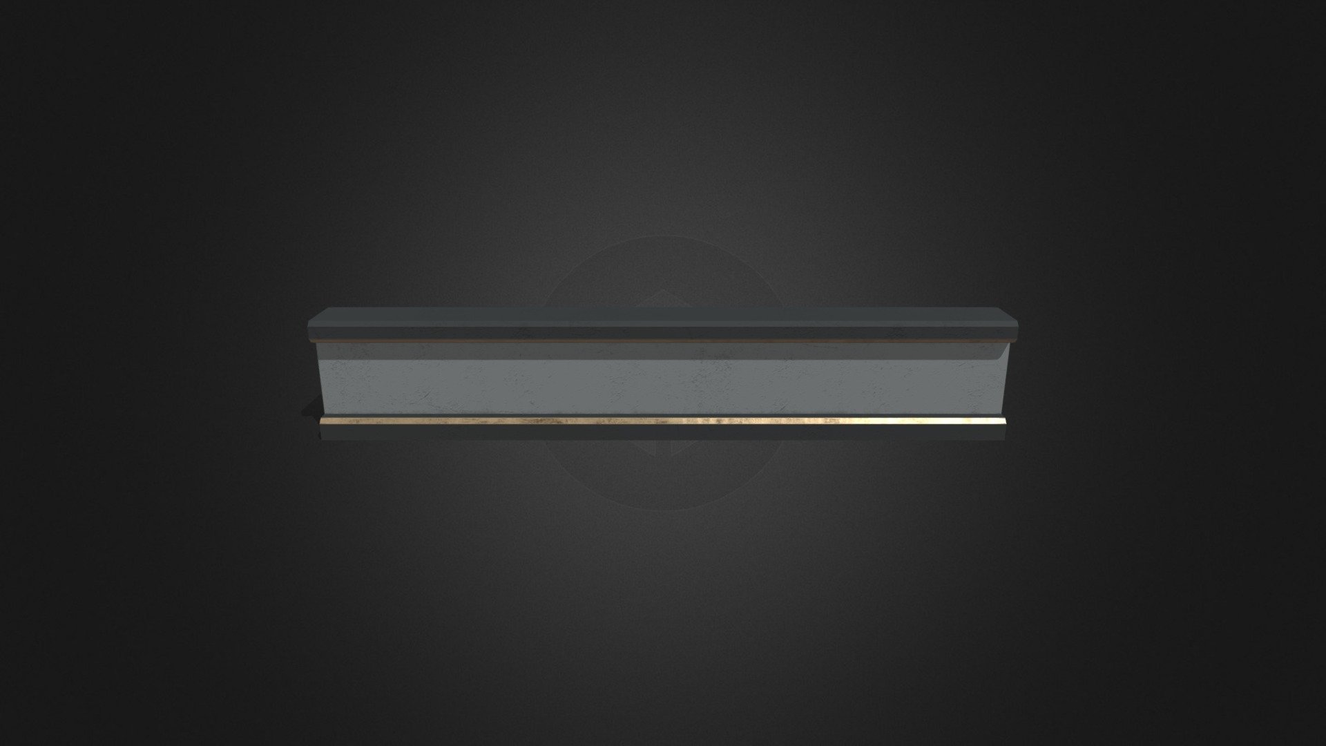 Edge Wall A - Download Free 3D model by Monhoo [61c81fb] - Sketchfab