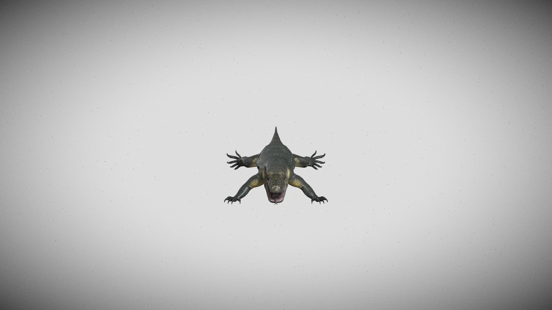 Monitor_ Lizard - 3D model by blobzilla4567 [61c8939] - Sketchfab