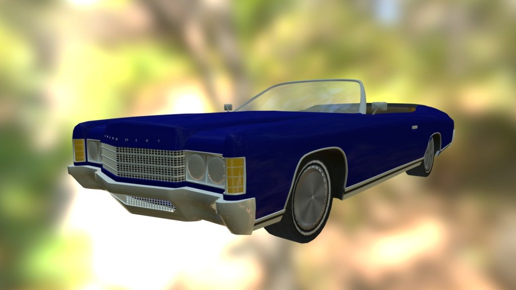 Chevrolet Impala Convertible 1971 - 3D model by jorischjuh [61ca4b7 ...