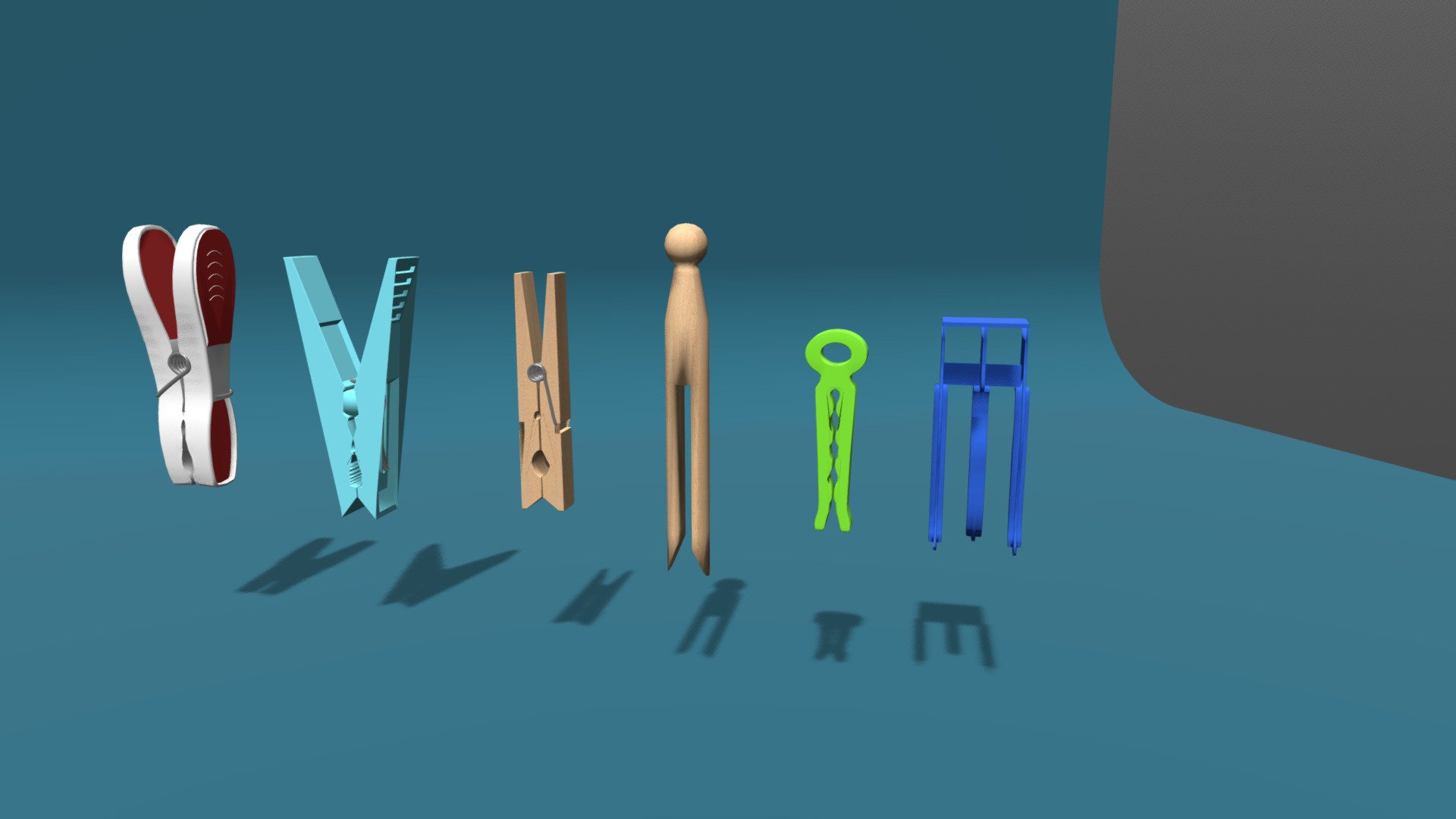 Pegs - Buy Royalty Free 3D model by walkermd [61cb68d] - Sketchfab Store