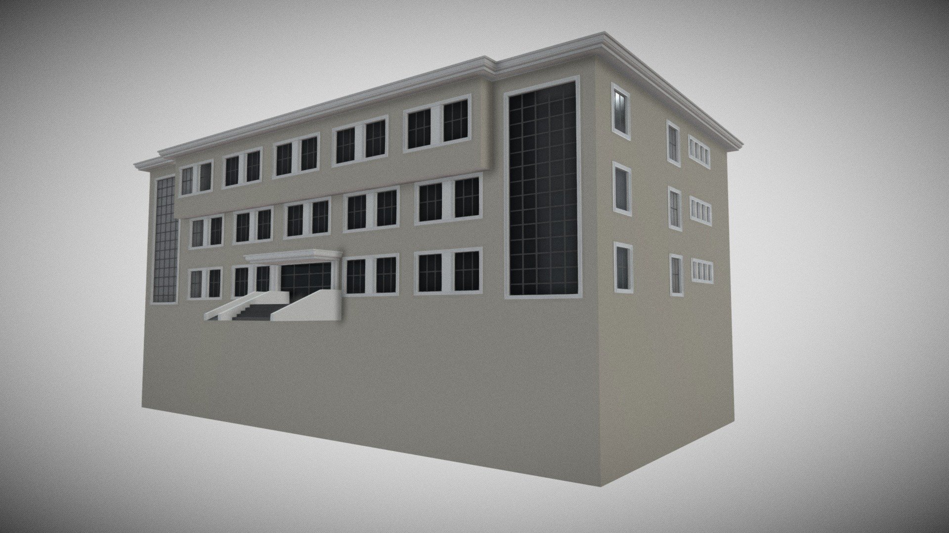 3D School model - 3D model by nvere [61ccef6] - Sketchfab