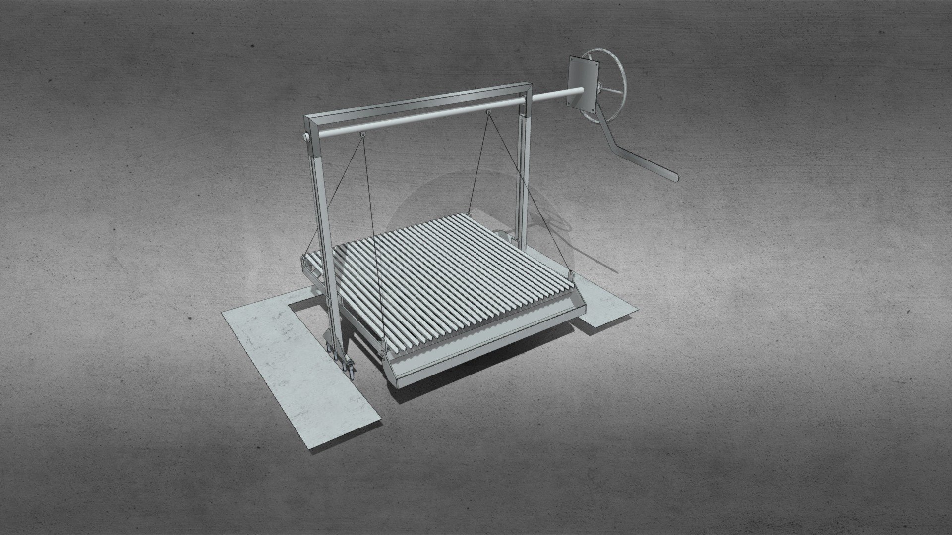 Gratar inox Alex Paun - Download Free 3D model by Naidar - InoxArt ...