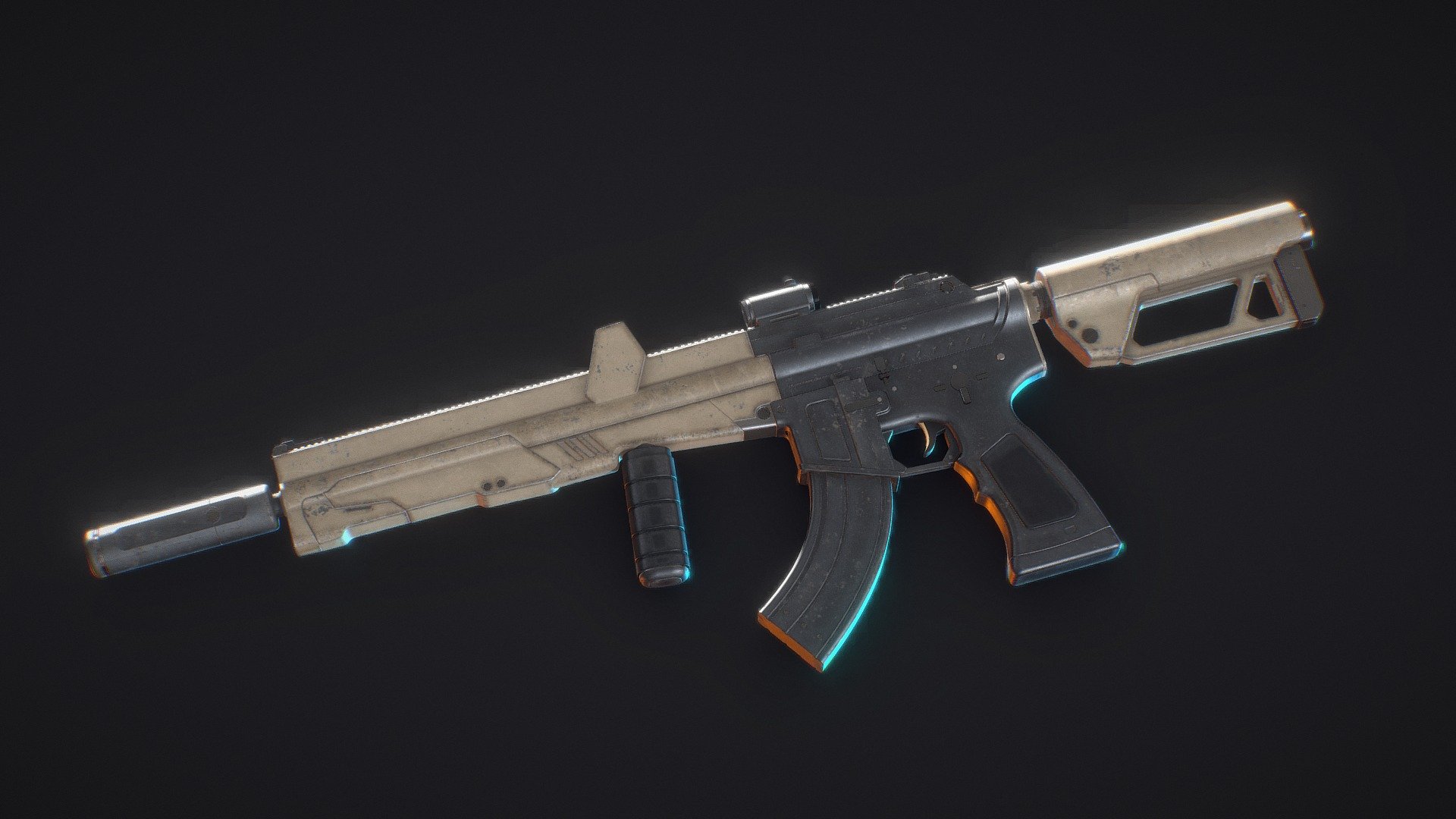 Concept Rifle - Buy Royalty Free 3D model by re1monsen [61ce274 ...