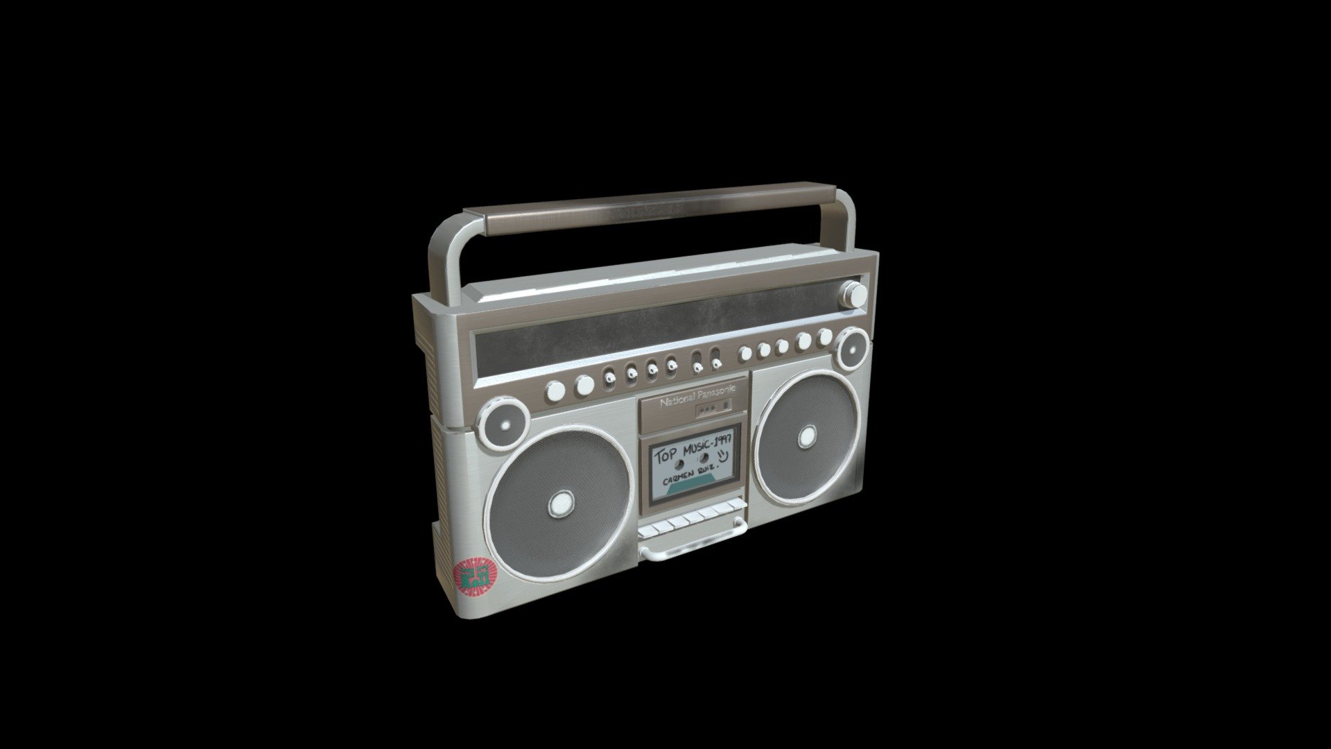 Radio Game Ready - 3D model by CarmenRuiz [61cf7ab] - Sketchfab