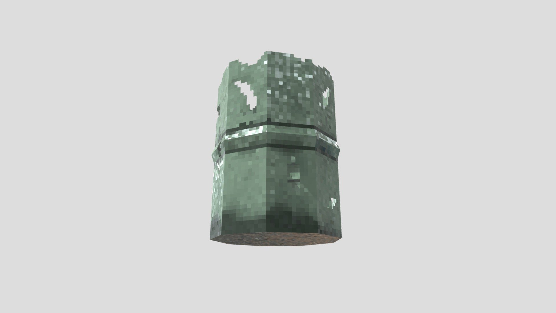 Rusty barrel - PBR Pixel Art - Game Ready Asset - 3D model by Piscode ...