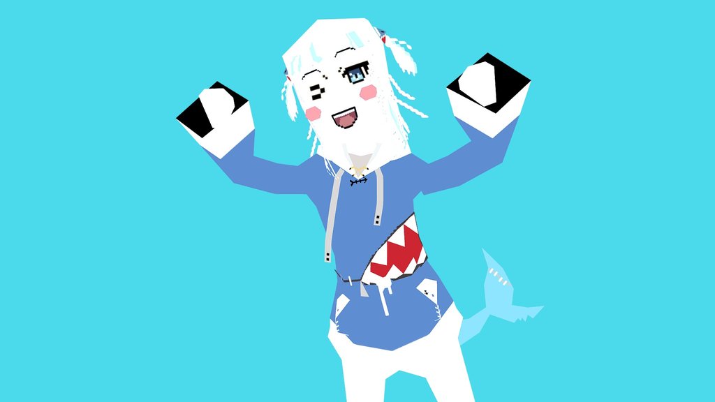 Lowpoly Hololive - A 3D model collection by 風籟_Furai (@FuraiConcept) - Sketchfab