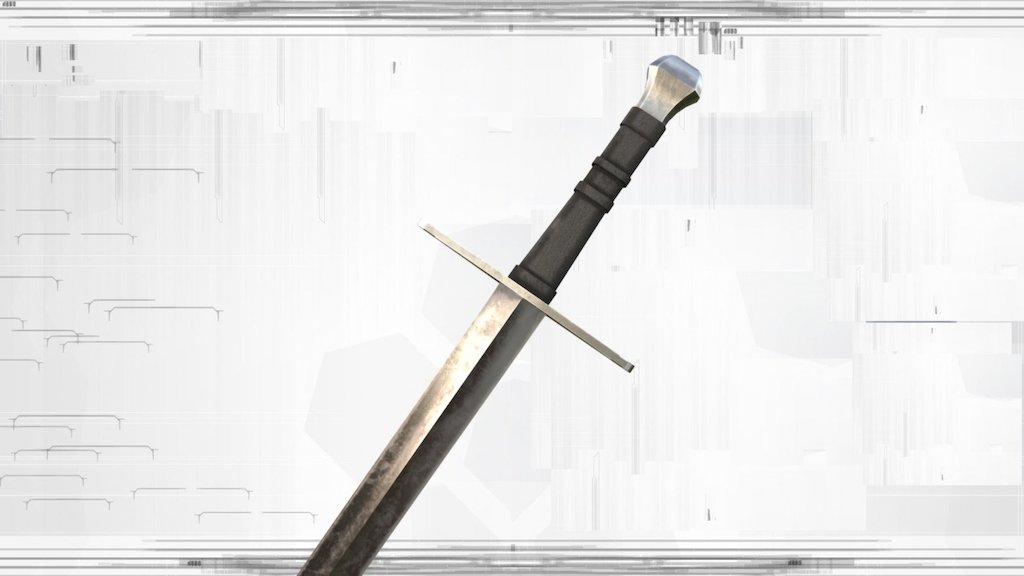 Hand And A Half Sword - Download Free 3D model by d880 (@distance880 ...