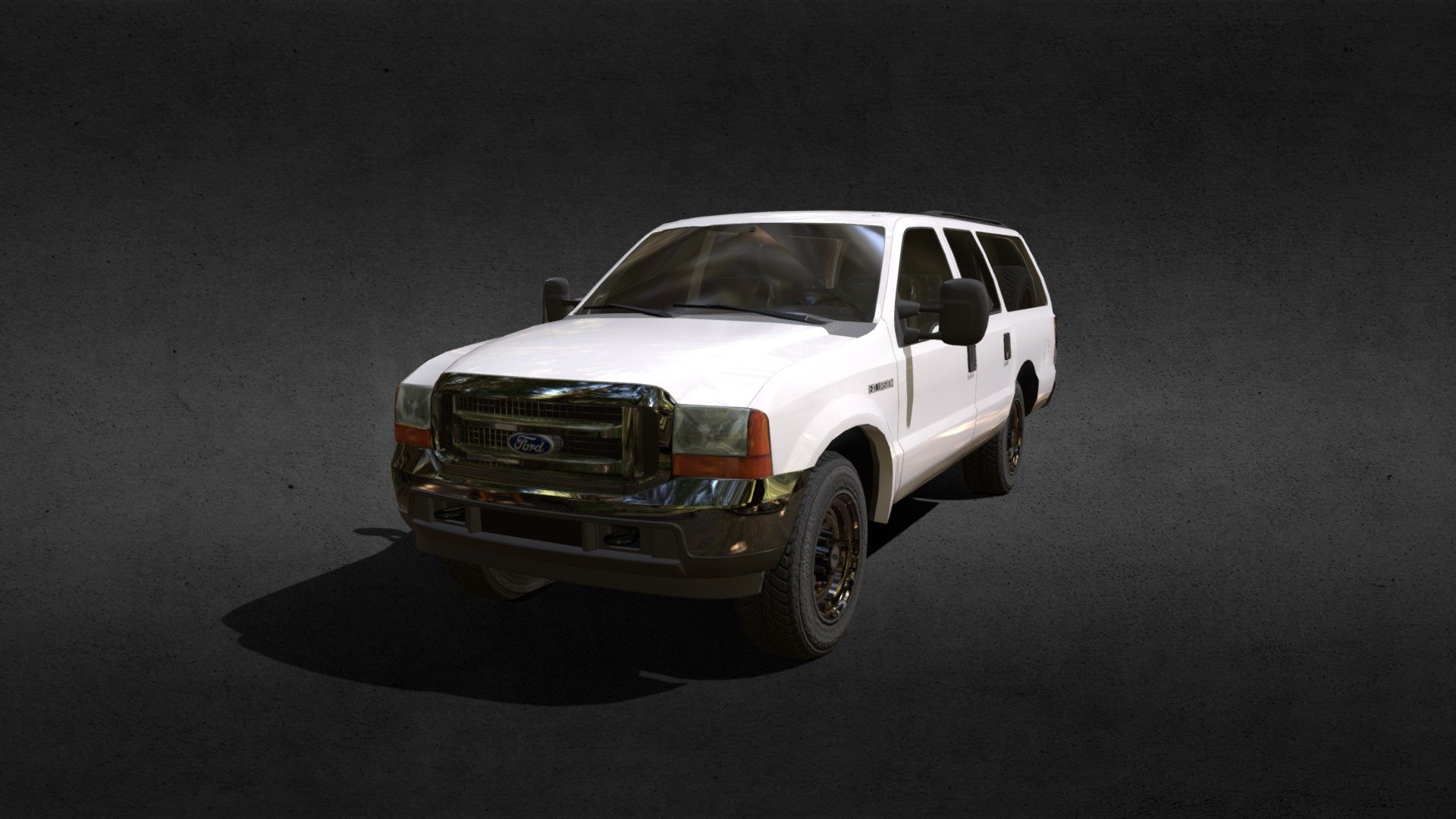 Ford Excursion - Download Free 3D model by blueman6543 [61d2800 ...