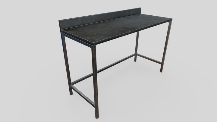 Industrial-table 3D models - Sketchfab